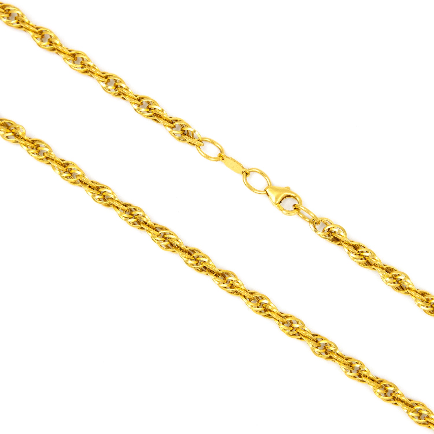 21K Gold Rope Chain BG80011245 – Al Fanan Jewellery